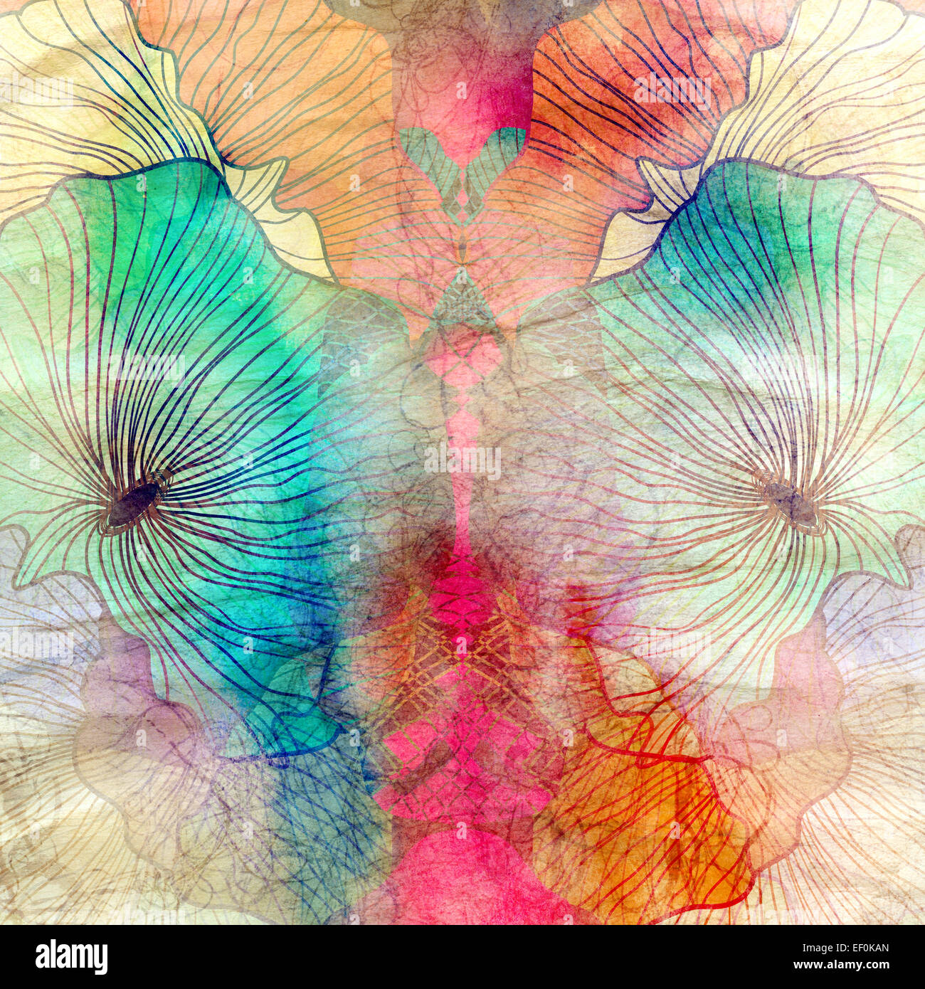 graphic a abstract background with different elements Stock Photo - Alamy