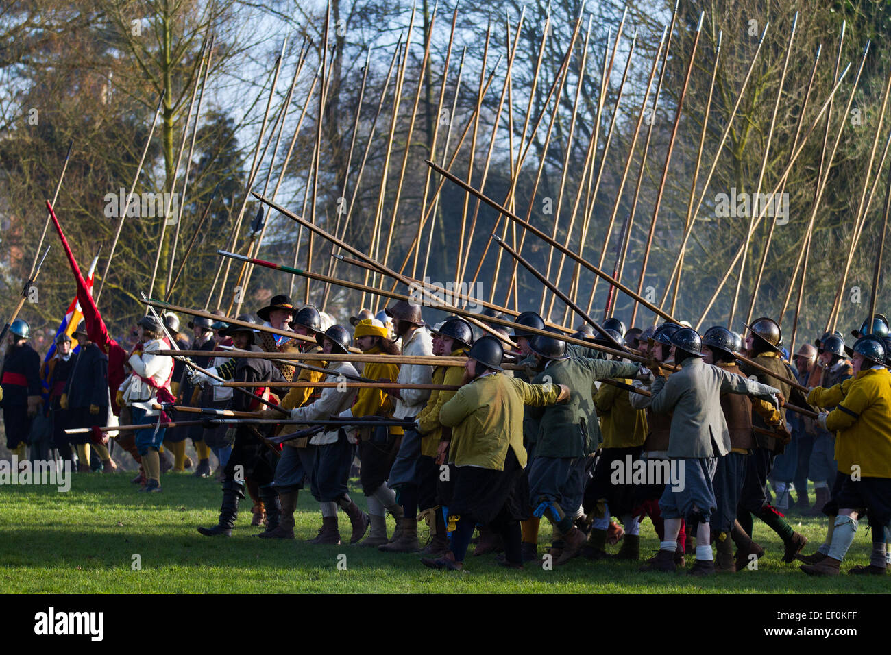 Sealed knot pikemen hi-res stock photography and images - Alamy