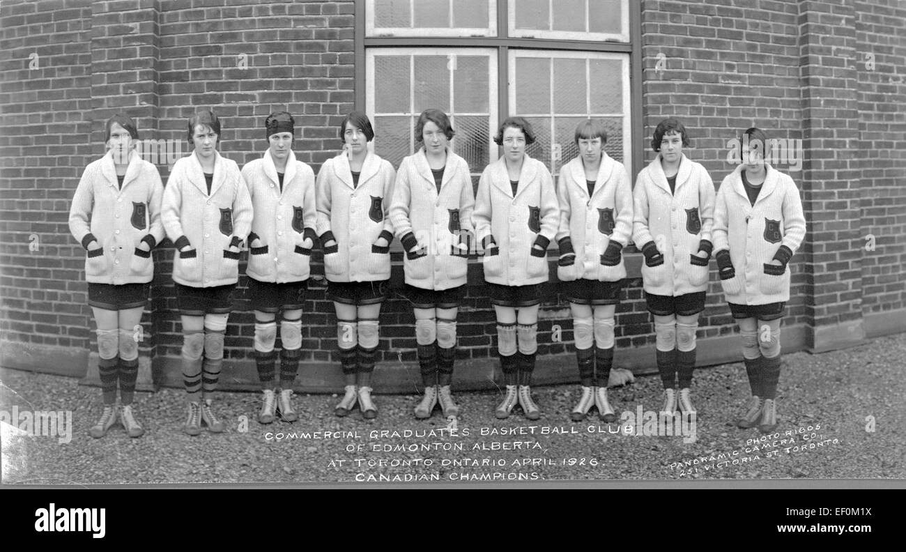 The Edmonton Grads were a dominant women's basketball team in the 1920s ...