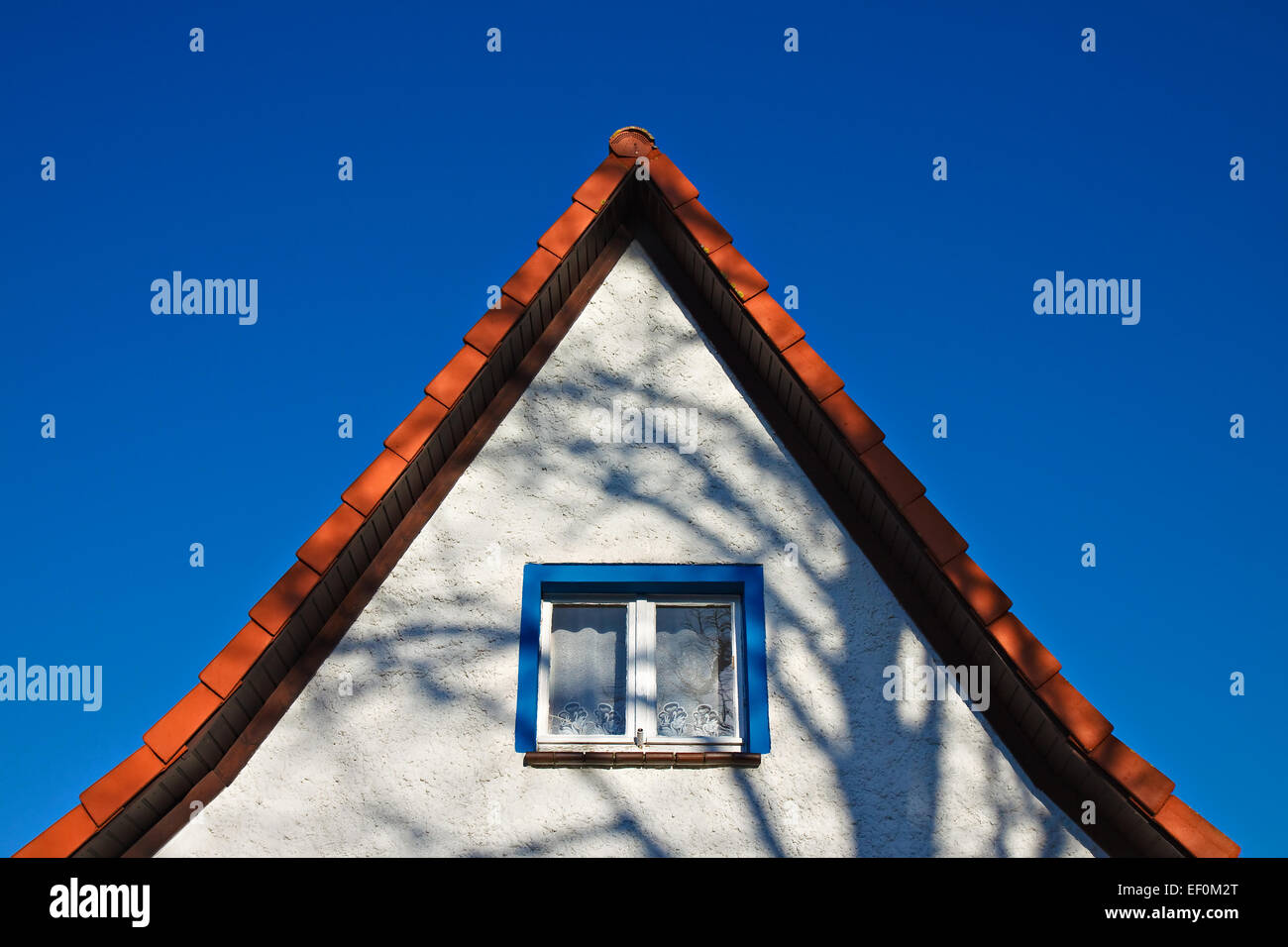 A house gable Stock Photo - Alamy