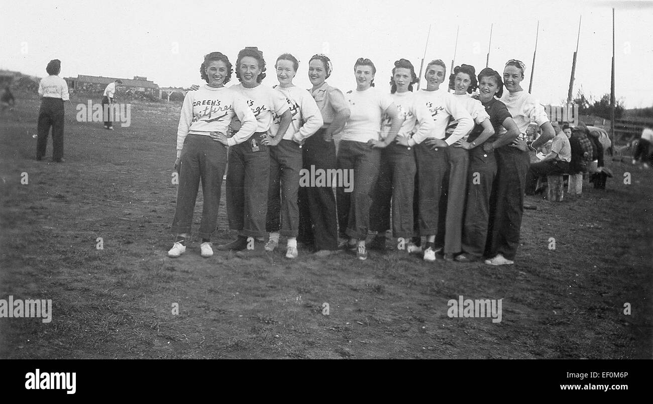 An image of Green's Spitfires, a team recognized for their athletic ...
