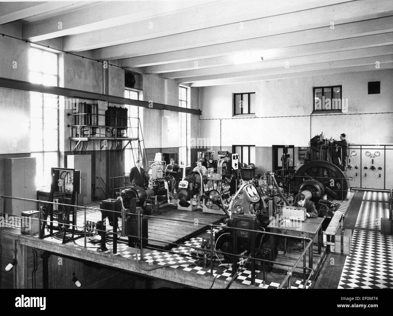 A combustion engine laboratory is dedicated to the study and ...