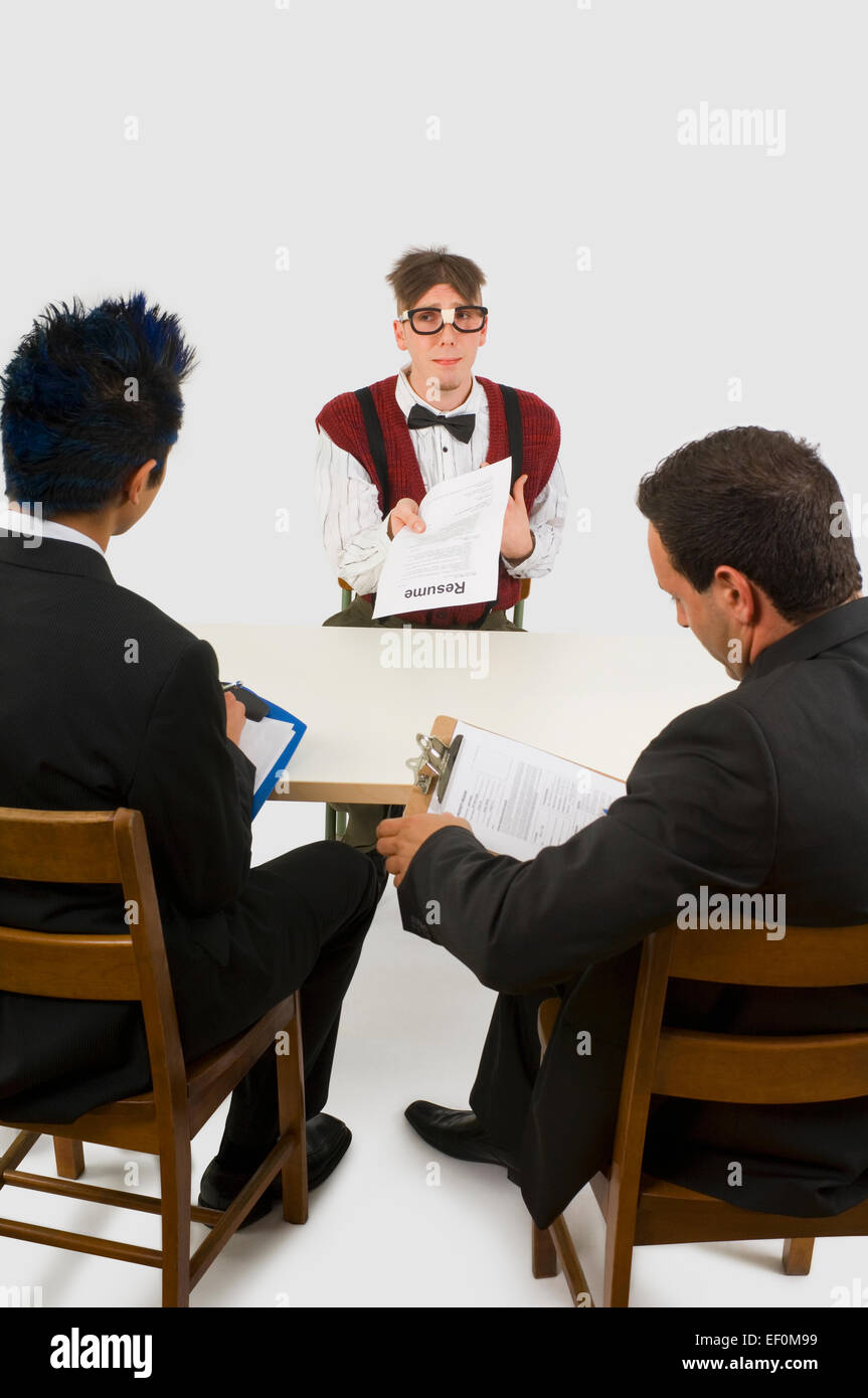 Interview desk chair hi-res stock photography and images - Alamy