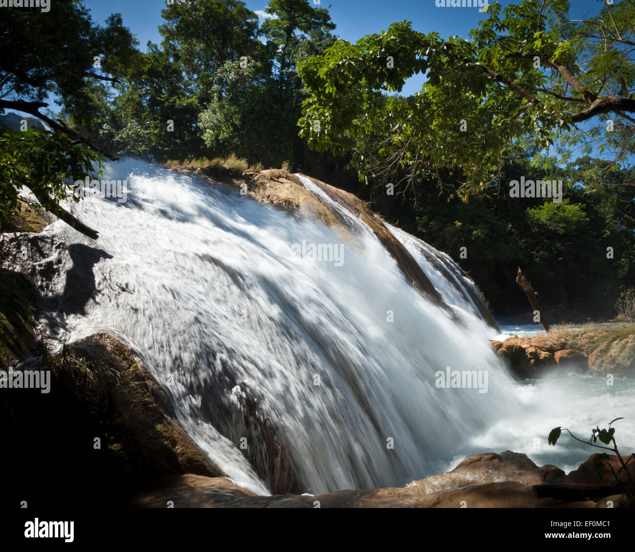 Aqua Azul Waterfalls in Chiapas, Mexico Stock Photo - Alamy