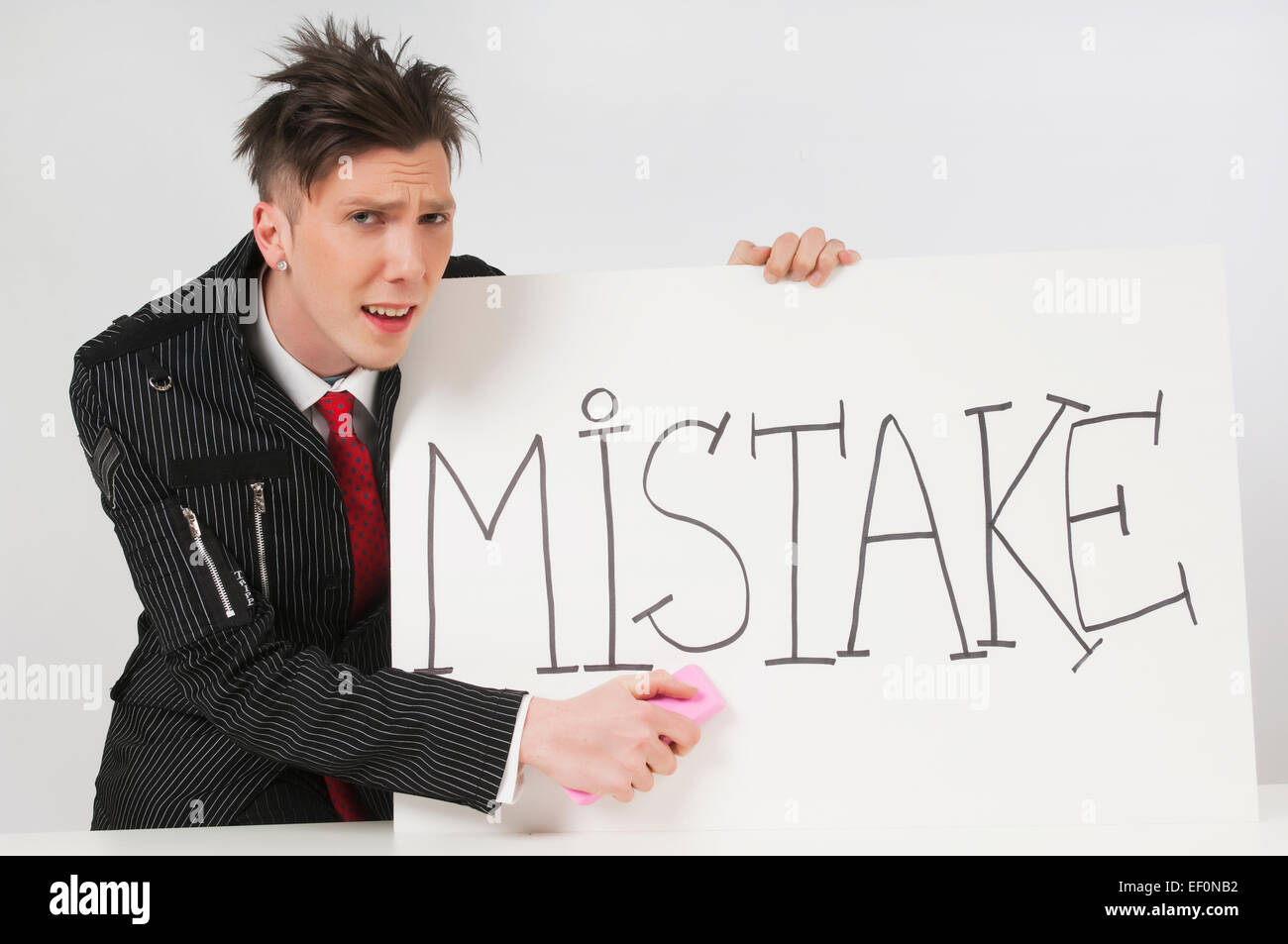 Mistake and sign hi-res stock photography and images - Alamy