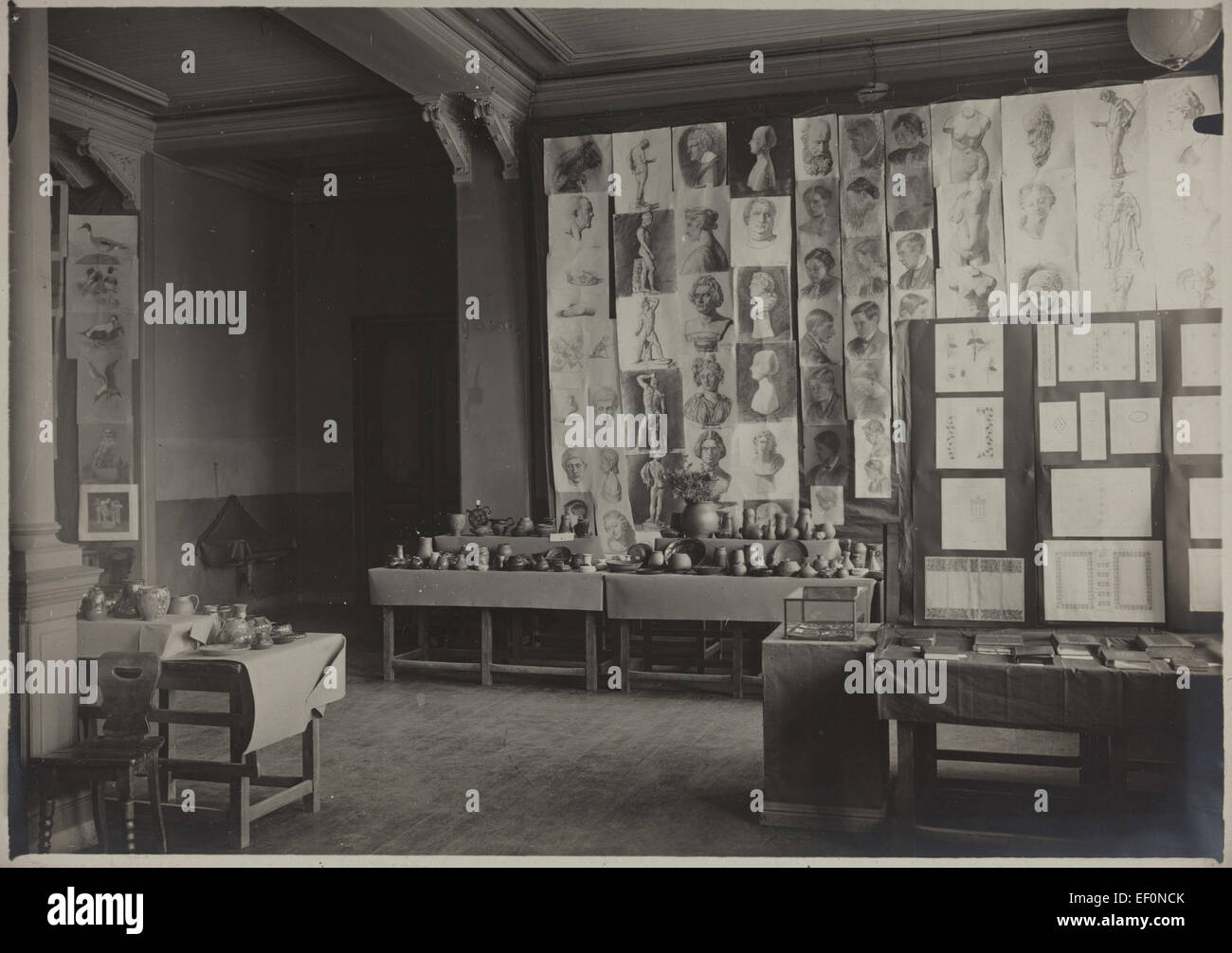 Student work exhibition Stock Photo - Alamy