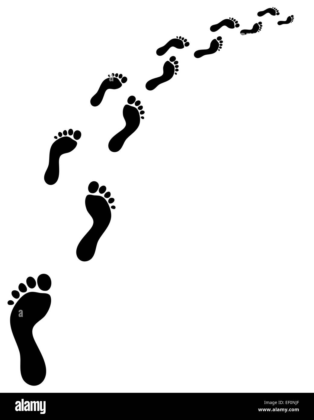 Footpath Silhouette Stock Photos & Footpath Silhouette Stock Images - Alamy