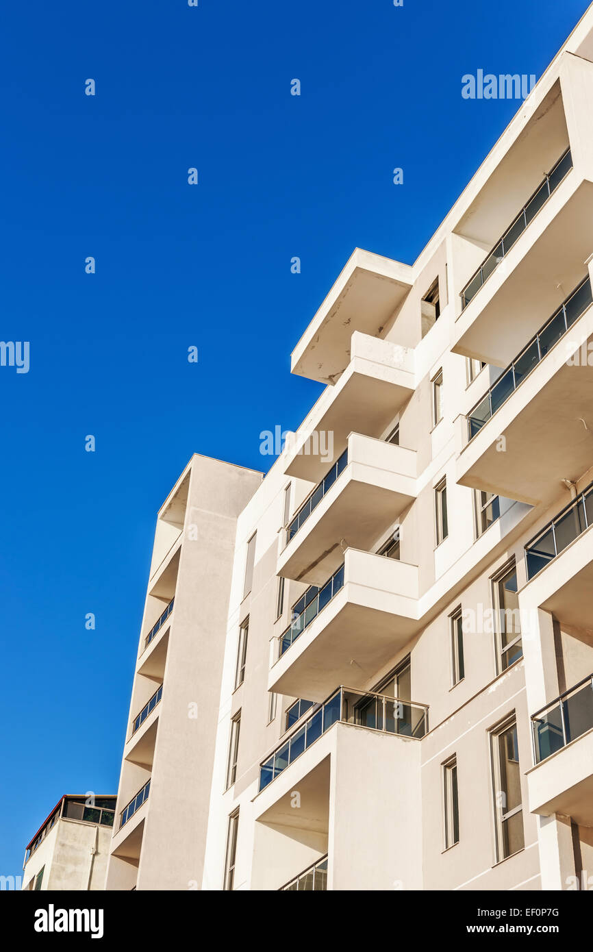 Building in finishing phase Stock Photo - Alamy