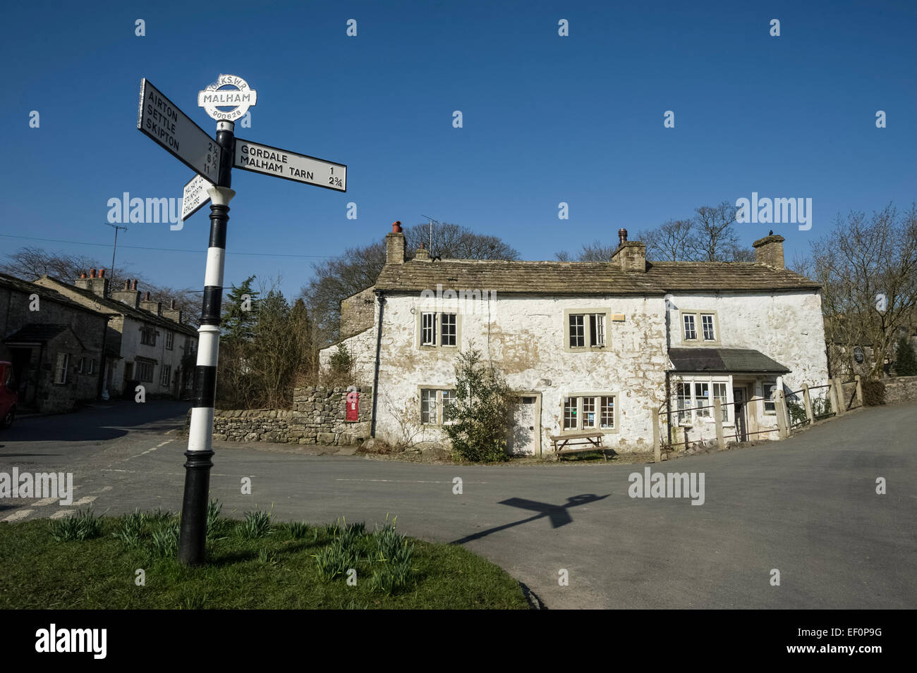 Malham Village Stock Photo - Alamy