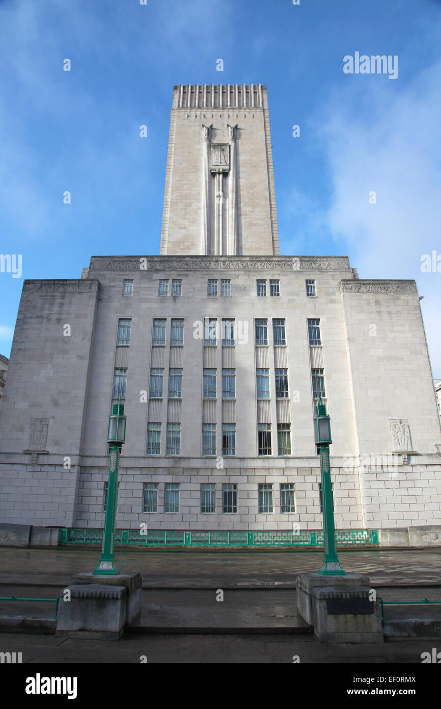 The Mersey Tunnel ventilator shaft, Liverpool, architect Herbert Jack ...