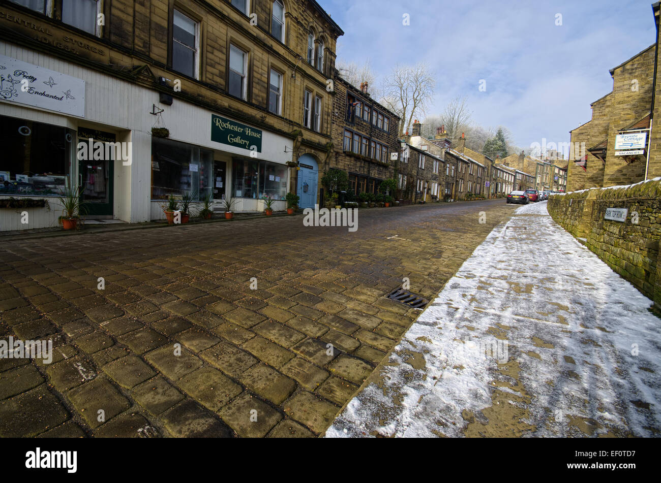 Haworth in West Yorkshire Stock Photo - Alamy