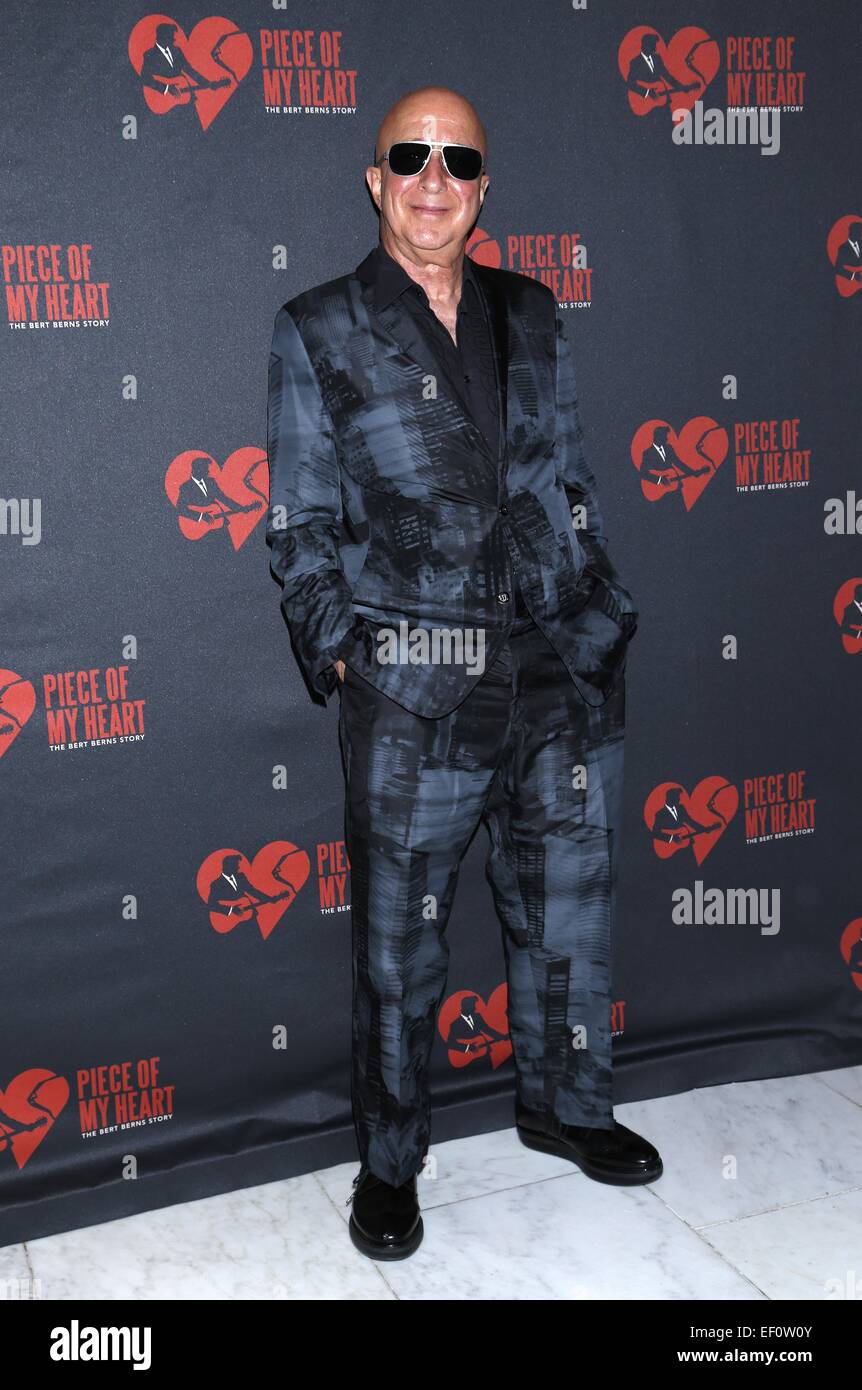 Opening night party for 'Piece of My Heart: The Bert Berns Story' held ...