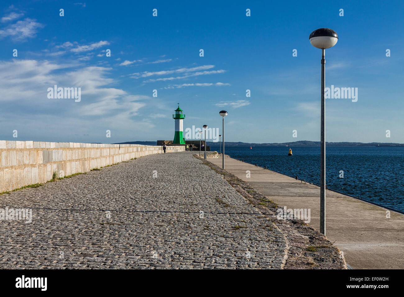 The mole in Sassnitz (Germany Stock Photo - Alamy