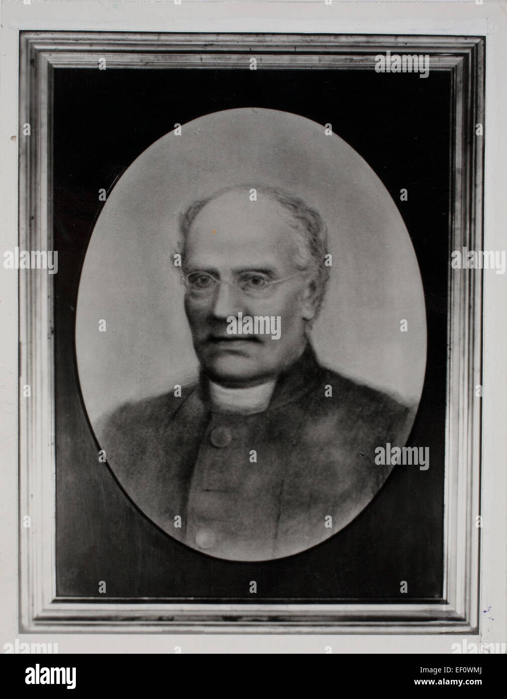 Johan Ludvig Runeberg. Painting by L.M. Runeberg Stock Photo - Alamy