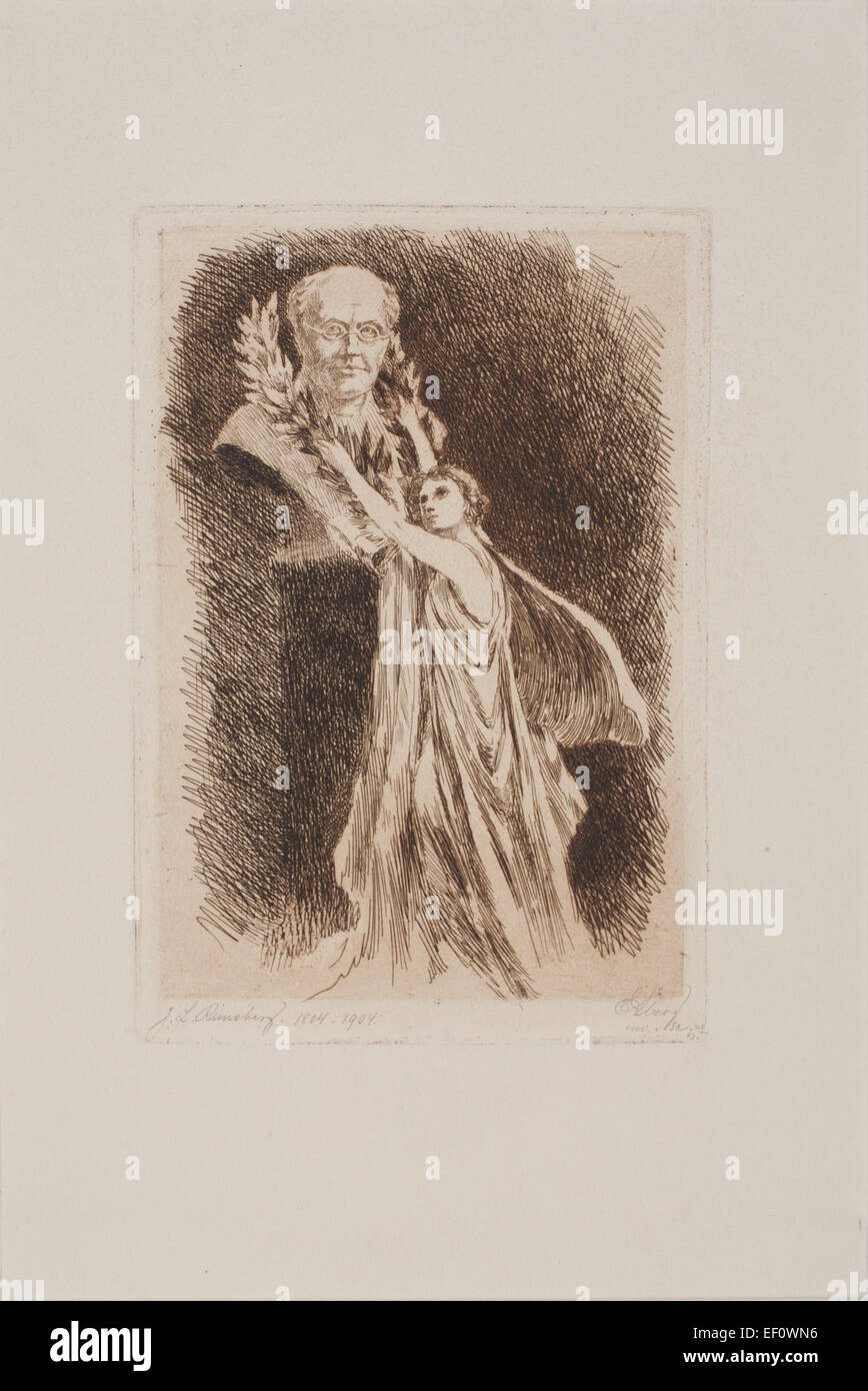 "Apotheosis of Runeberg" by E. Åberg, 1903 Stock Photo - Alamy