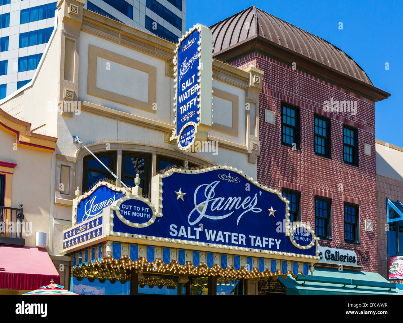 Boardwalk shops atlantic city new High Resolution Stock Photography and ...