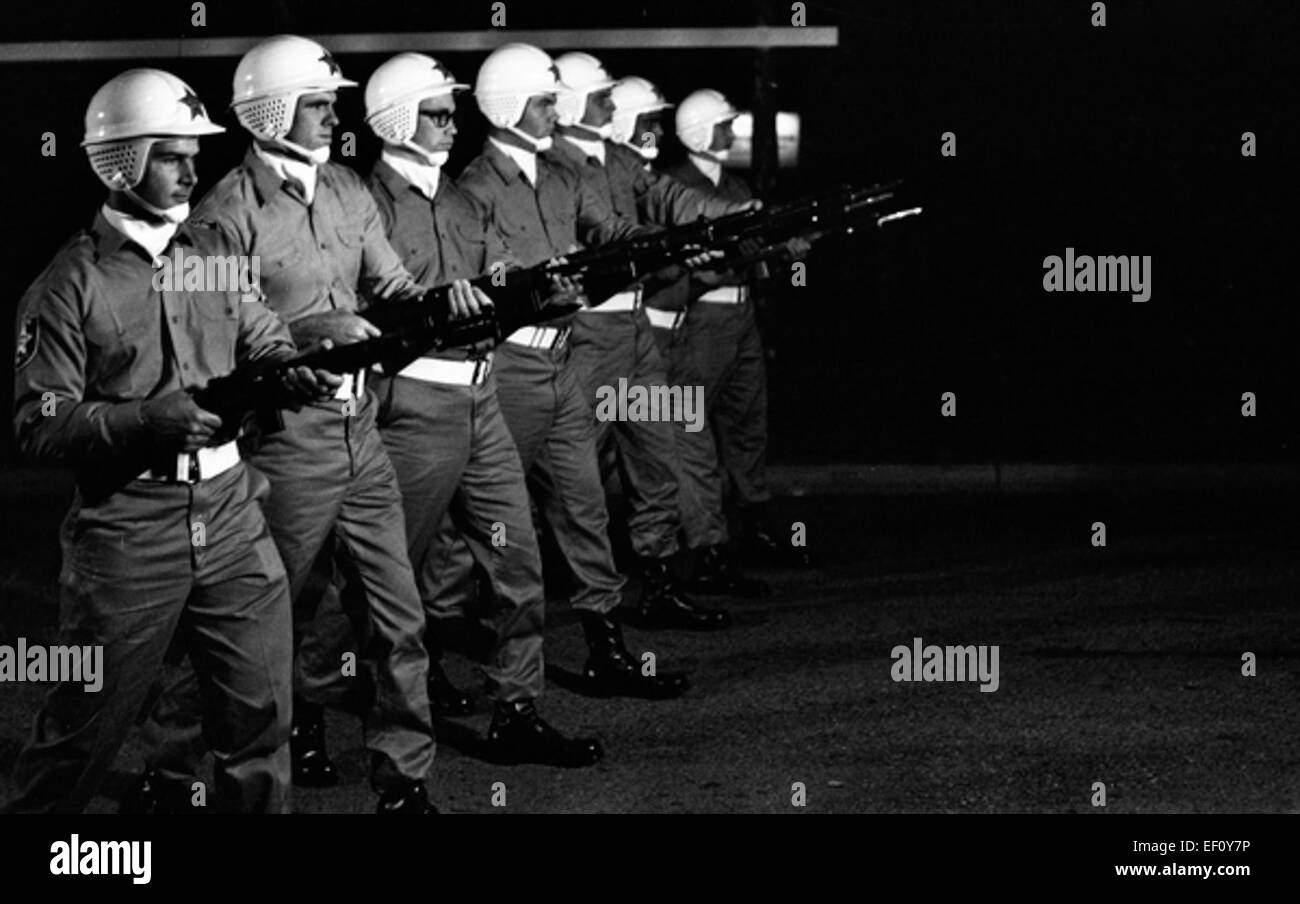 Riot control gear Black and White Stock Photos & Images - Alamy