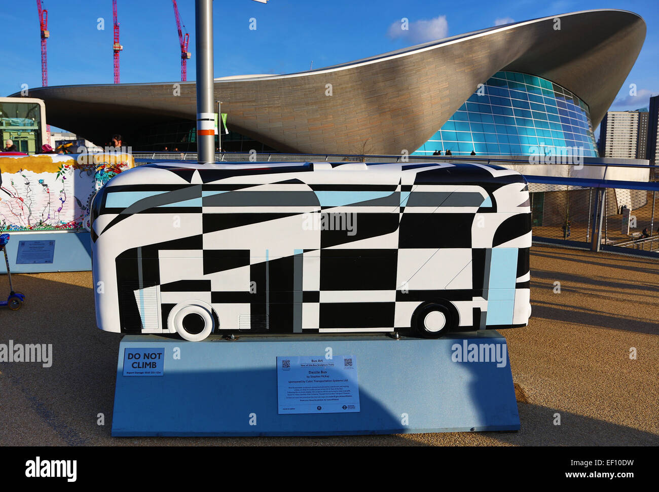 London, UK. 24th January 2015. The Dazzle Bus. The Year of the Bus ...