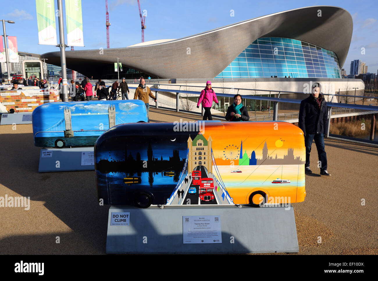 London, UK. 24th January 2015. The Twenty Four Seven Bus. The Year of ...