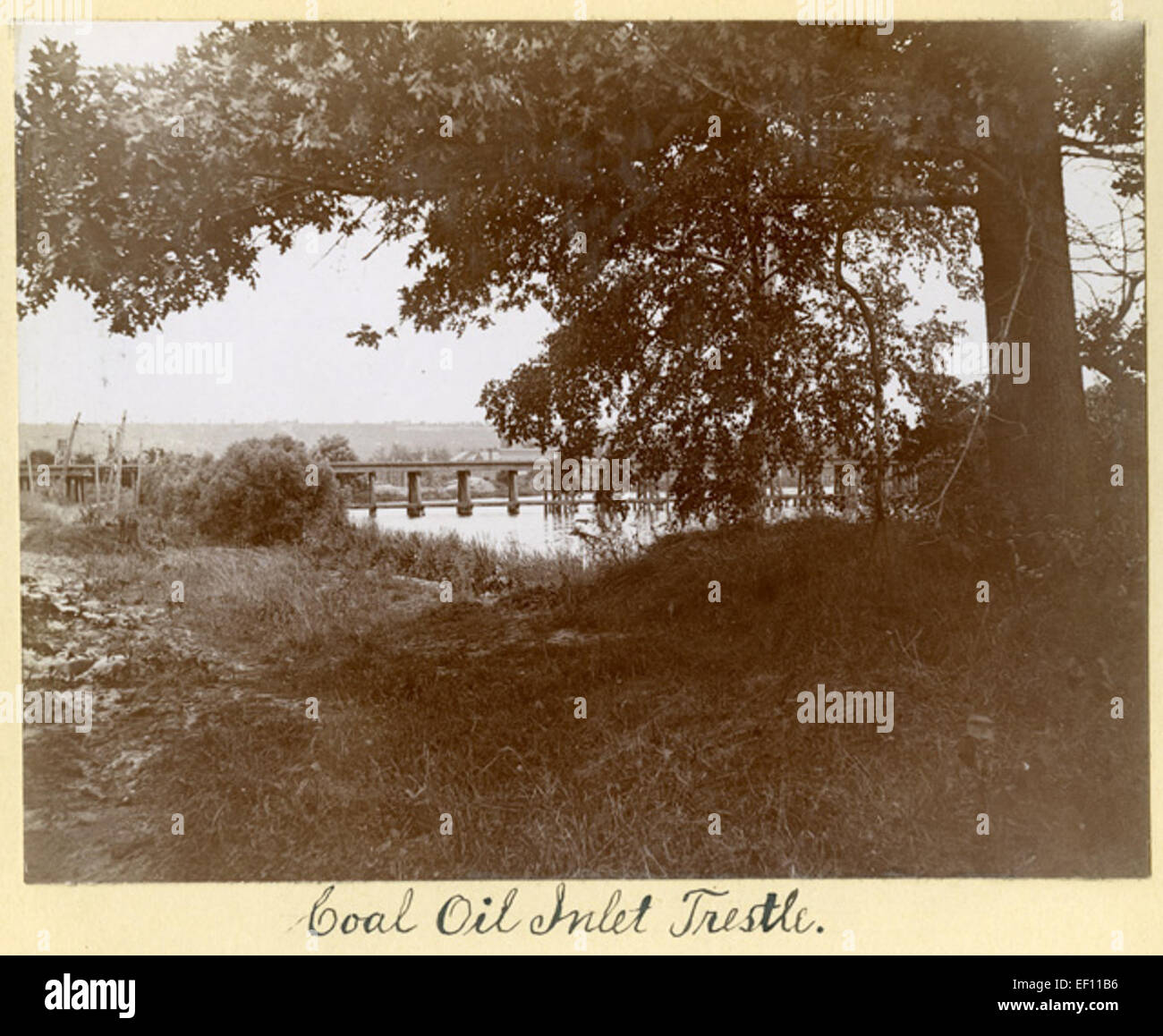 The Coal Oil Inlet Trestle is a historic railway bridge, once a vital ...