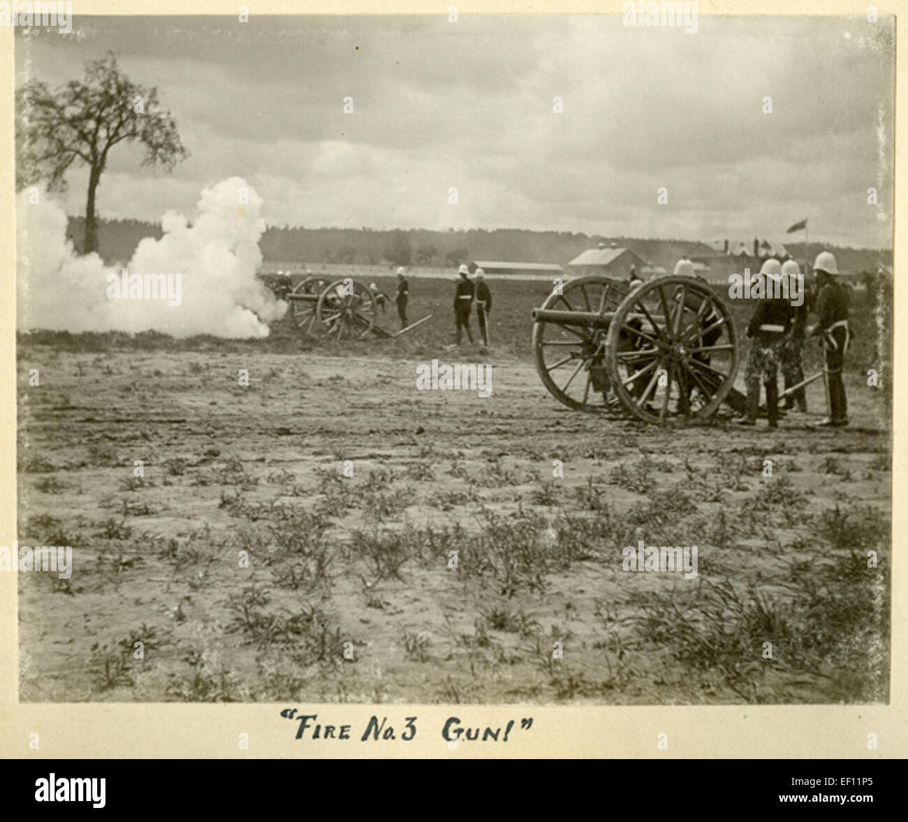 Fire No. 3 Gun is a specific piece of artillery used in historical ...