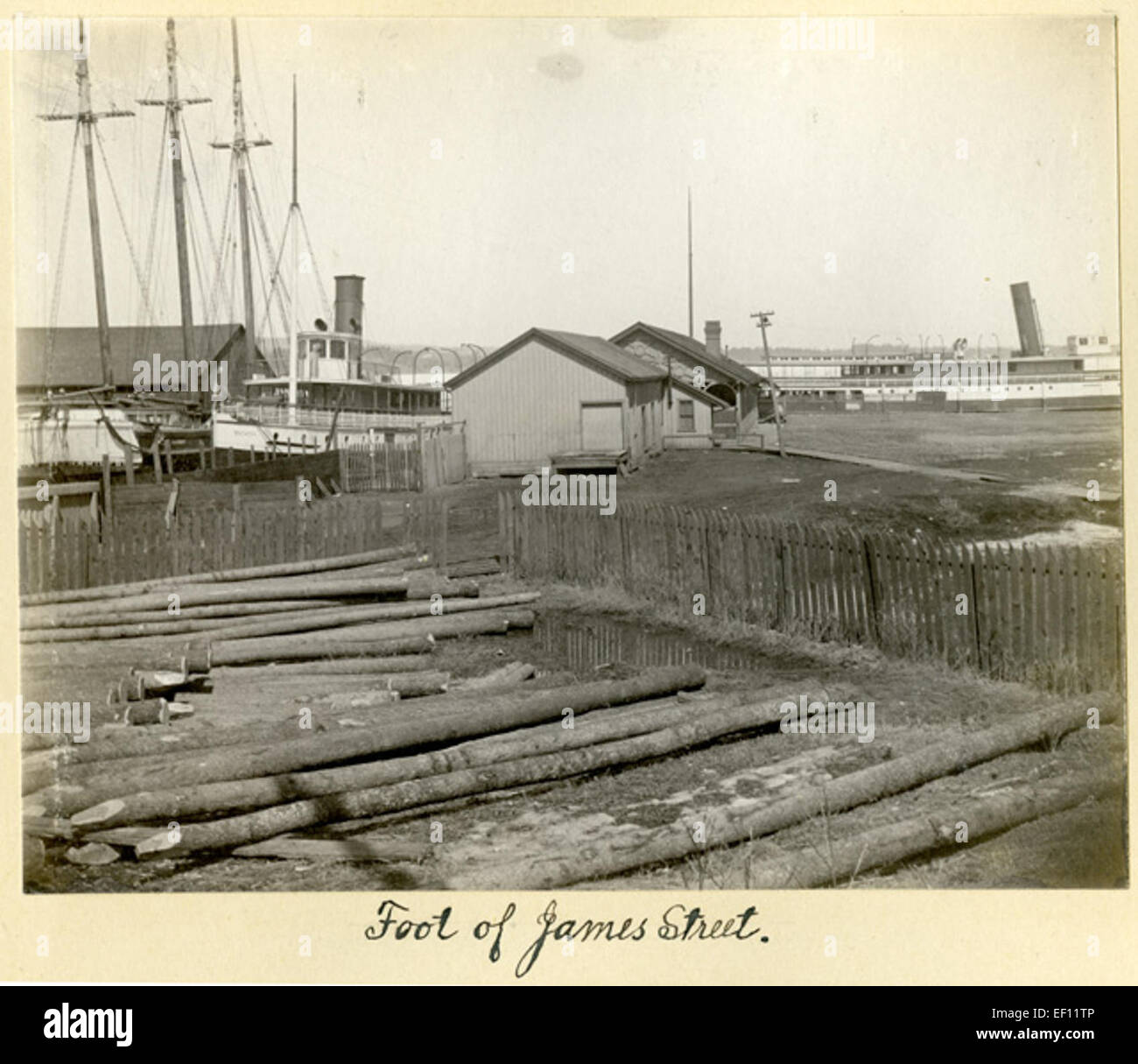 The foot of James Street is a notable location in Hamilton, Ontario ...