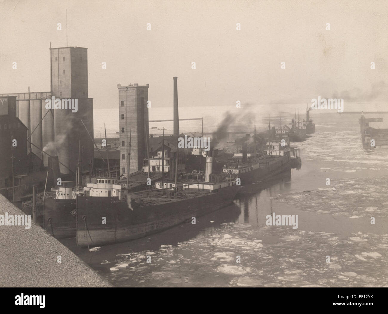 Goderich Harbour, located in Ontario, Canada, is a significant port for ...