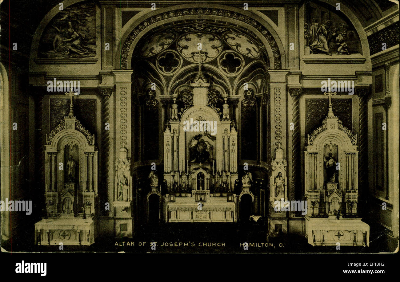 The altar of St. Joseph's Church is a key feature in the church’s ...