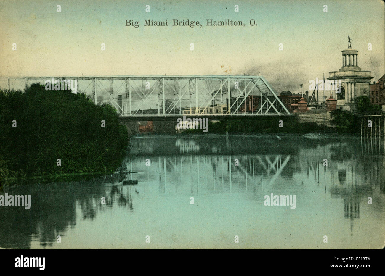 The Big Miami Bridge spans the Miami River, serving as a significant ...