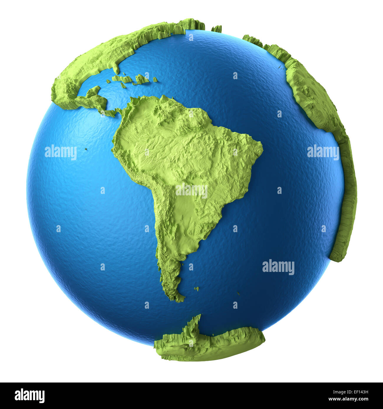 Globe earth brazil map hi-res stock photography and images - Alamy