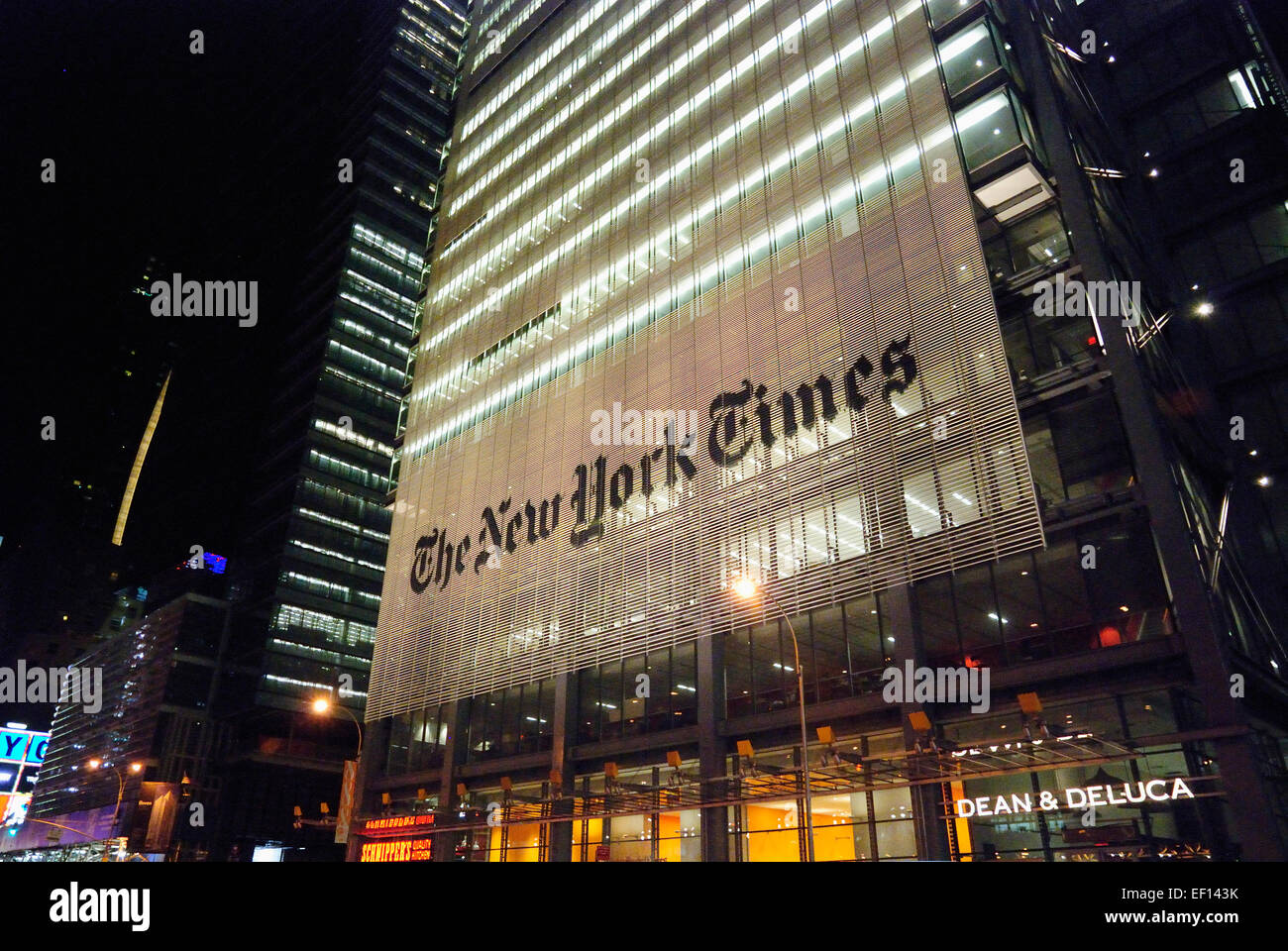 The New York Times building Stock Photo - Alamy