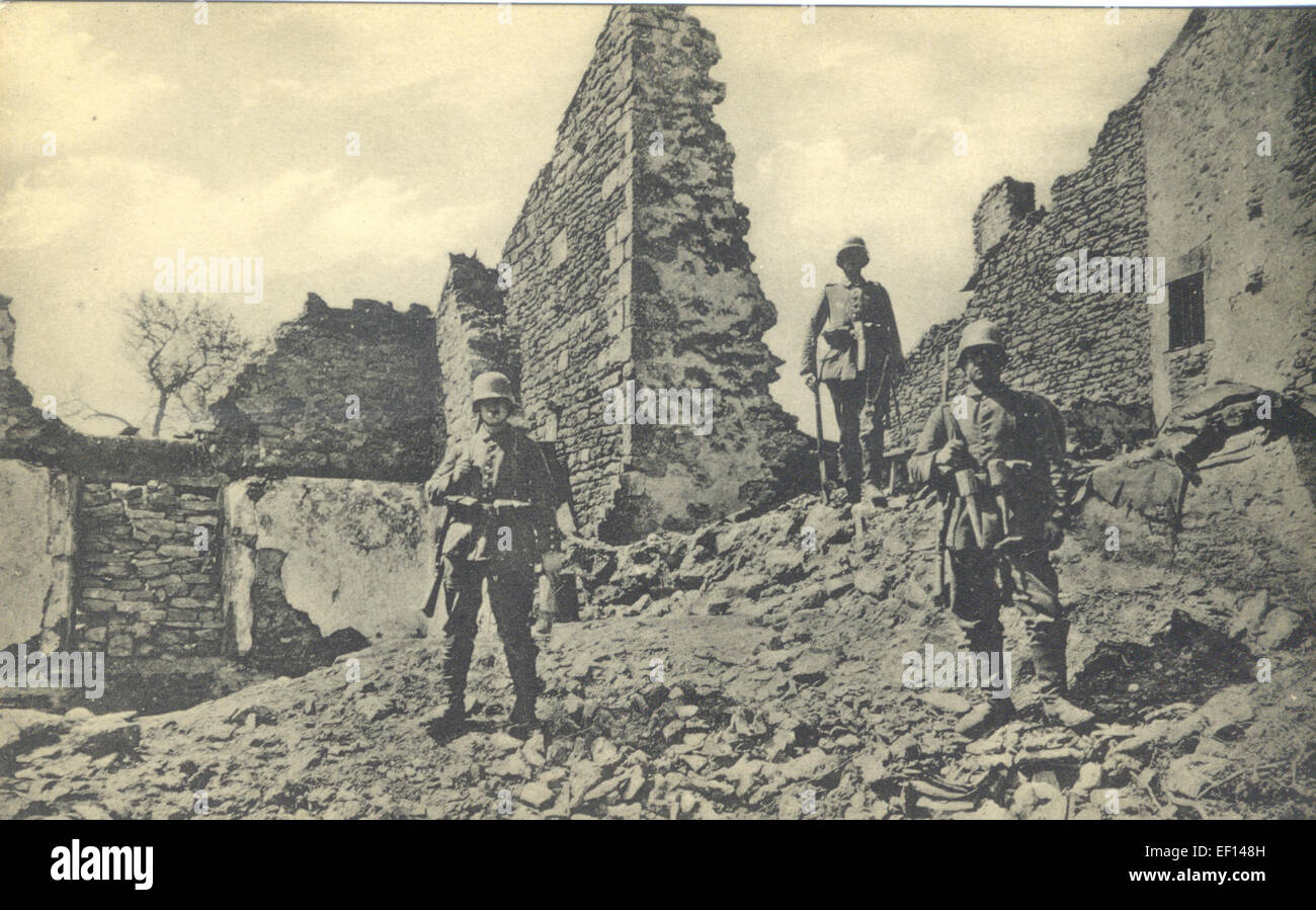 The Bthincourt Sturmtruppen refers to German assault troops during ...