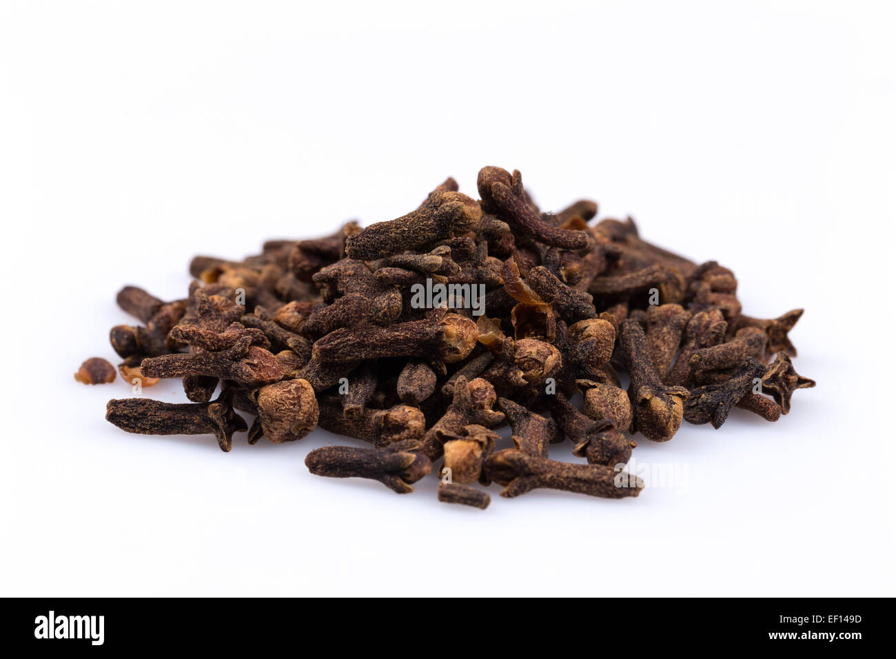 Cloves spice isolated on a white background Stock Photo - Alamy