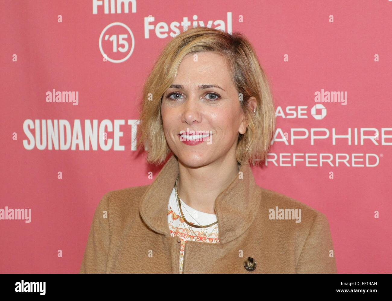 Park City, UT, USA. 24th Jan, 2015. Kristen Wiig at arrivals for DIARY ...