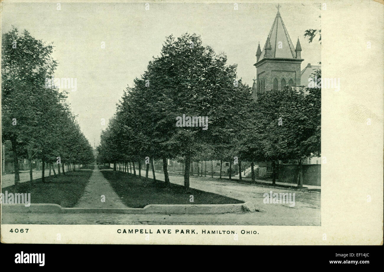 Campbell Ave Park in Hamilton, Ohio, serves as a public recreational ...