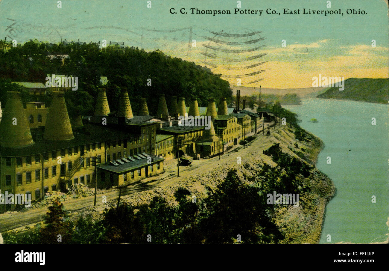 CC Thompson Pottery Co 162 Stock Photo - Alamy