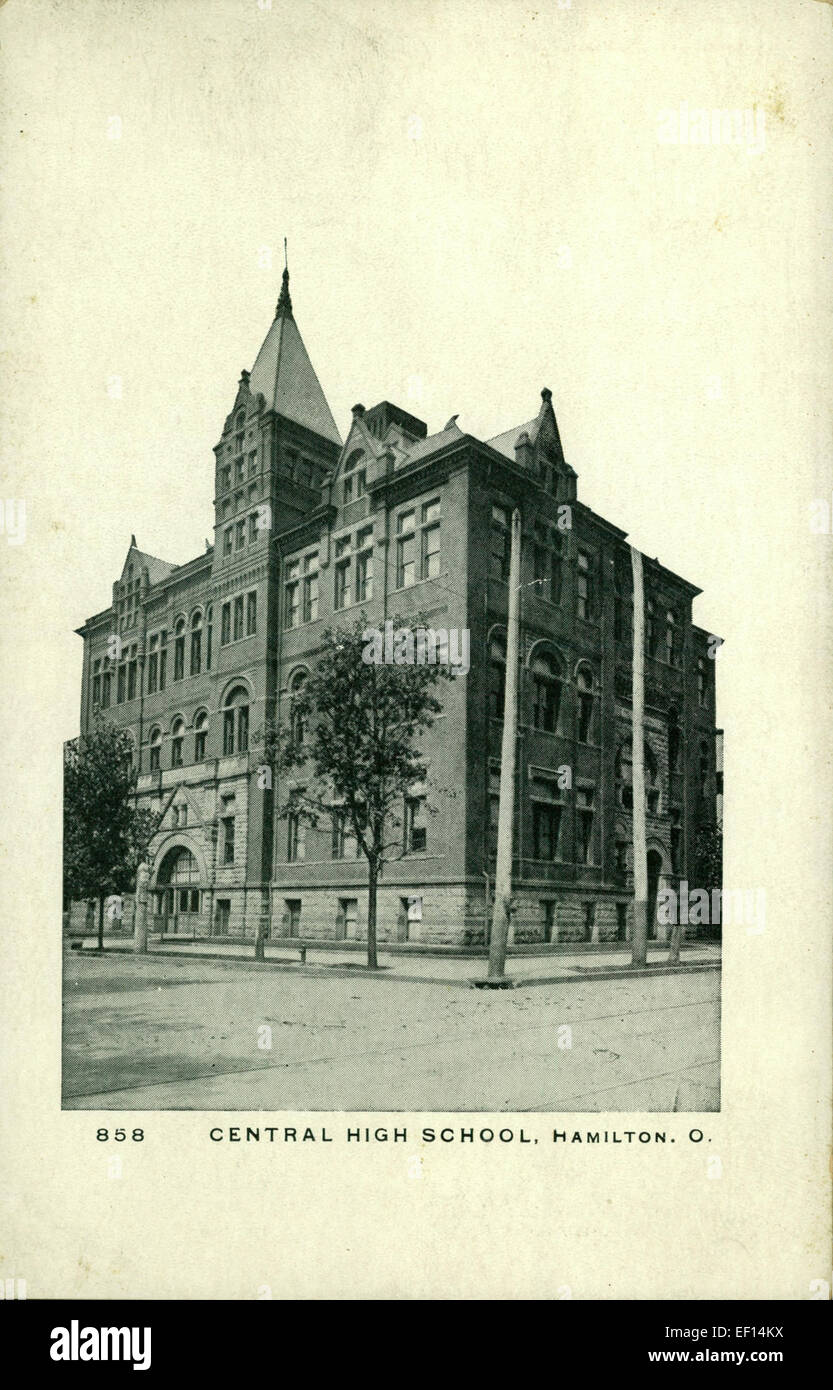 Central High School, a prominent educational institution, is depicted ...