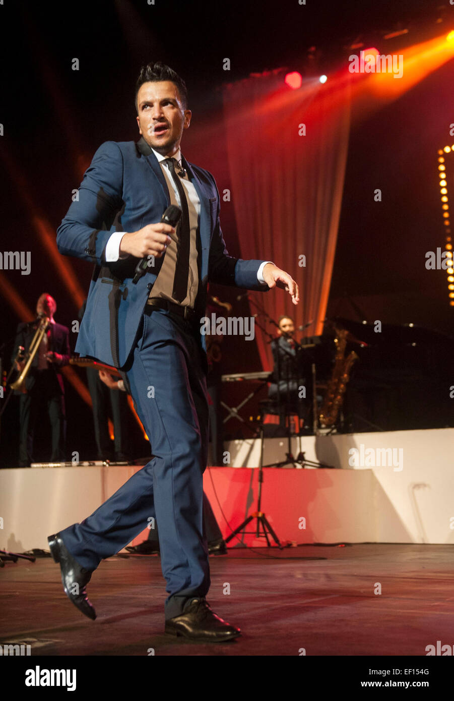 Peter Andre live at the Royal Albert Hall, London October 6th 2014 ...
