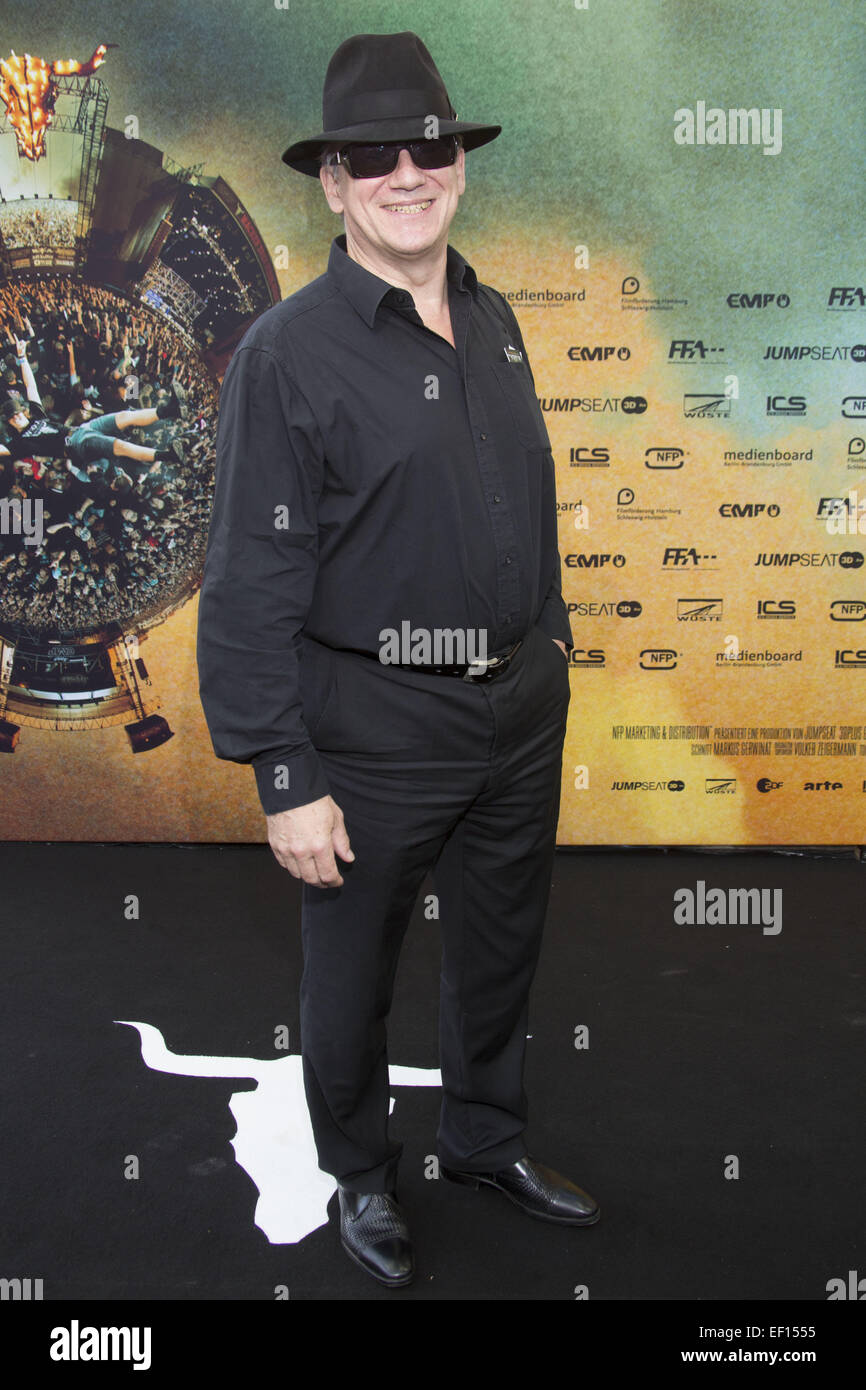 World Premiere of Wacken 3D at Cinemaxx Dammtor. Featuring: Hannes ...