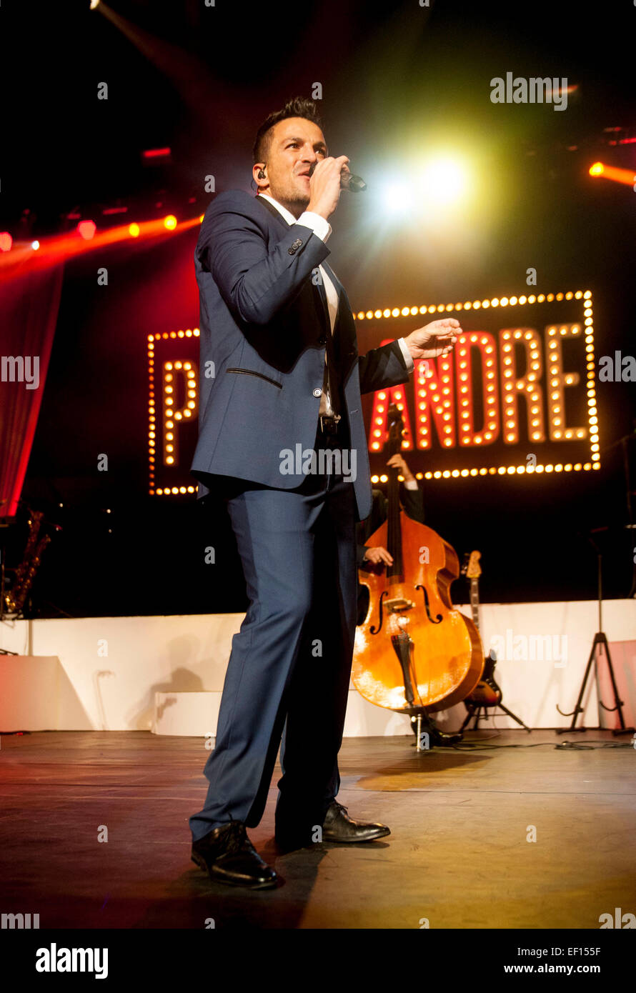 Peter Andre live at the Royal Albert Hall, London October 6th 2014 ...