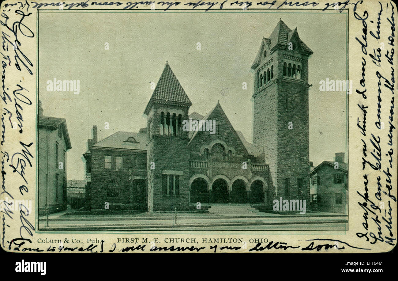 The First Methodist Episcopal Church, captured in this photograph, is ...