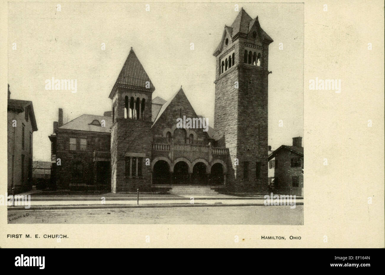 The First Methodist Episcopal Church in Hamilton, Ohio, features ...