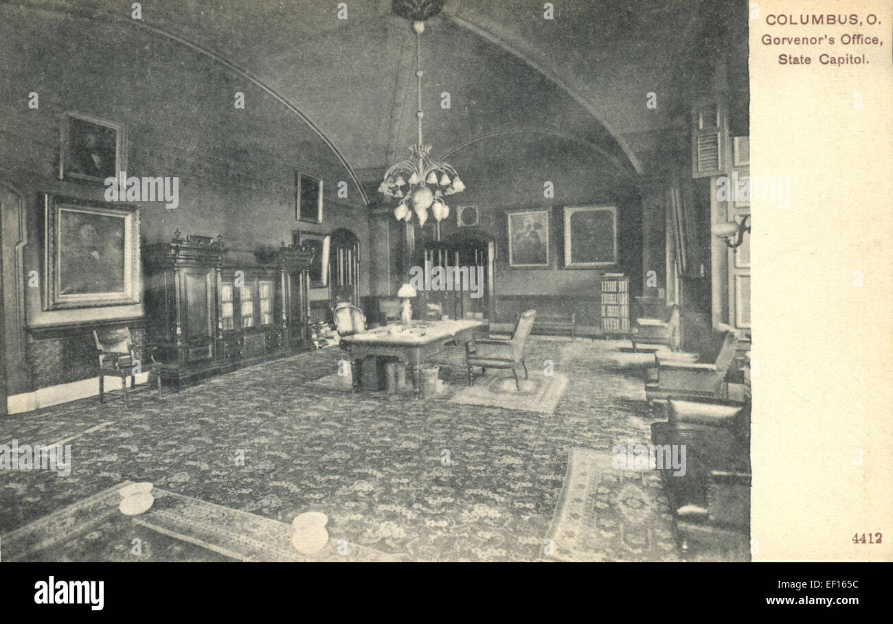 The Governor’s Office at the Ohio State Capitol in Columbus is a ...