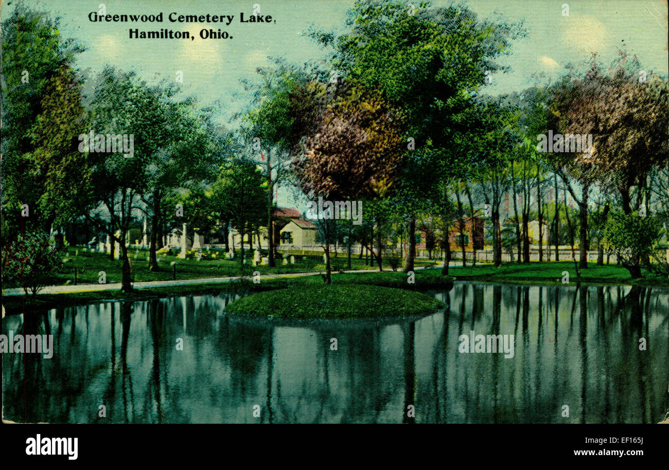 Greenwood Cemetery Lake is located within or near a cemetery, offering ...