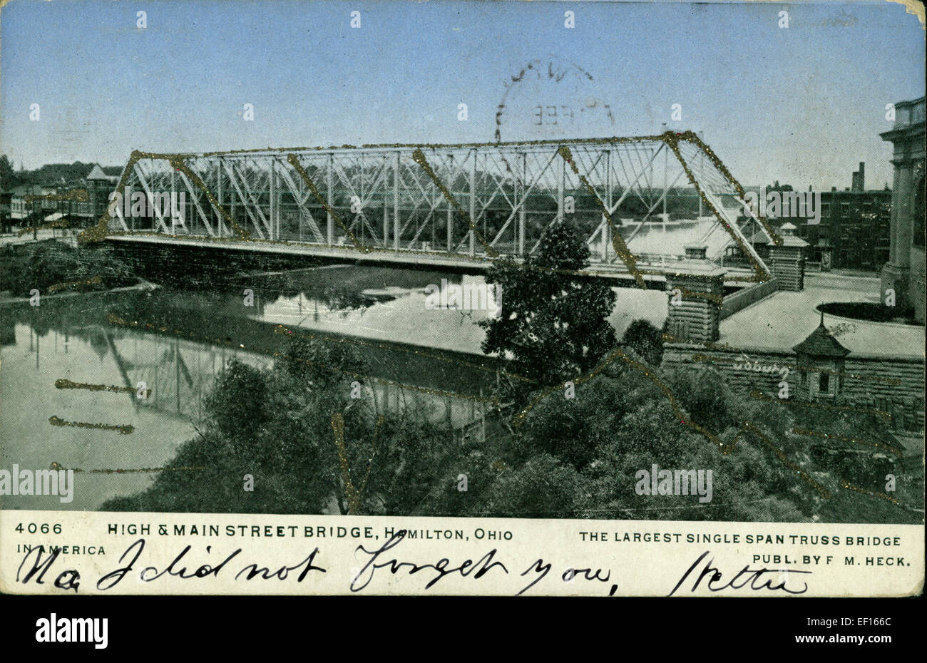 The High & Main Street Bridge, a significant structure in the area ...