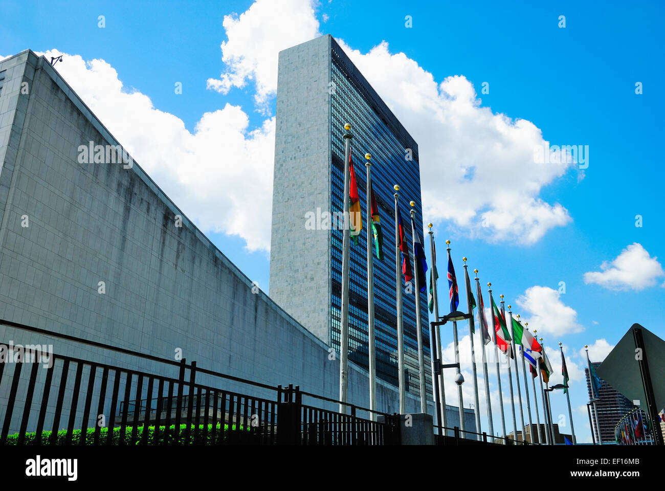United Nations Headquarters, NYC Stock Photo - Alamy
