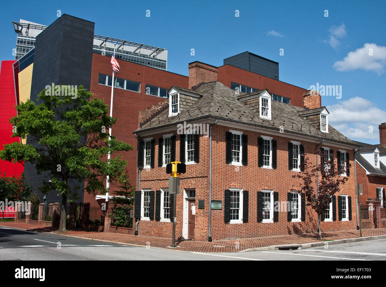 Star Spangled Banner House, 844 East Pratt Street, Baltimore, Maryland ...