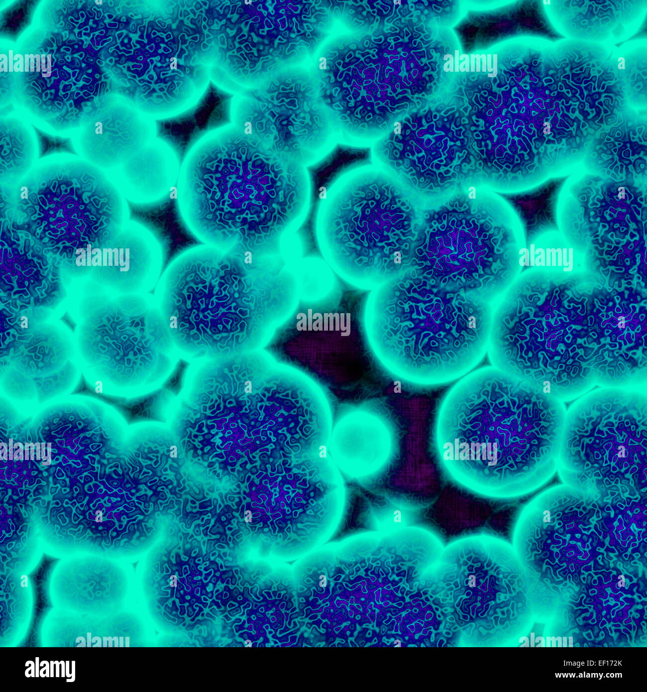 Organic cells and tissue under high magnification Stock Photo - Alamy