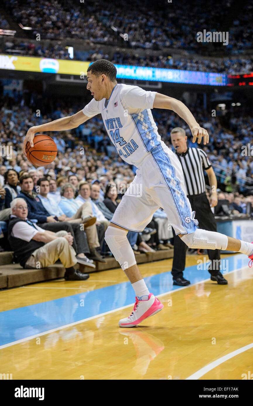 F justin jackson 44 of the north carolina tar heels hi-res stock ...