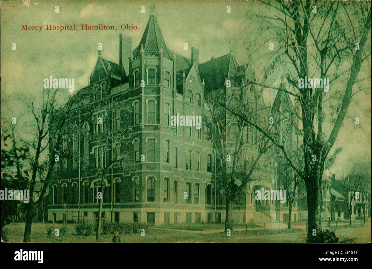A photograph of Mercy Hospital, showcasing the medical facility's ...